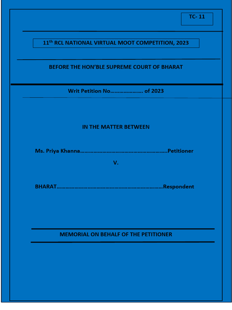 RCL Petitioner FINAL | PDF | Privacy | Net Neutrality