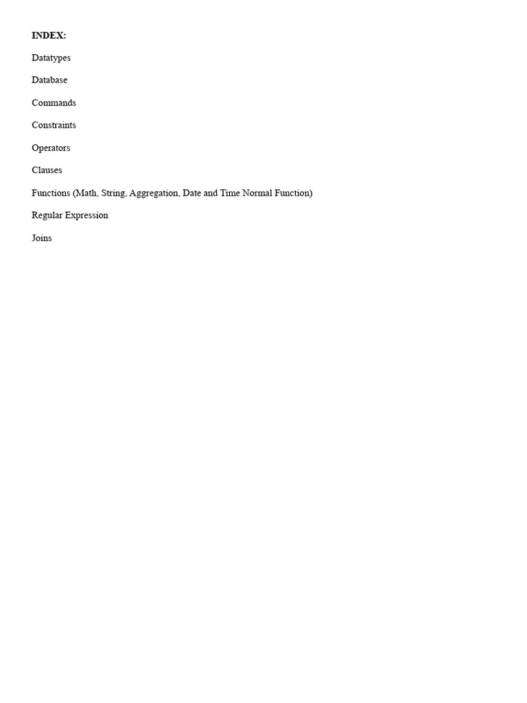 My SQL | PDF | Database Transaction | Relational Database