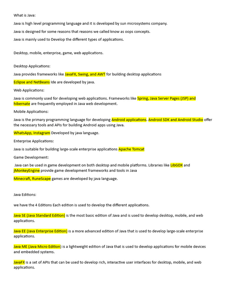 Java (AutoRecovered) | PDF | Programming | Constructor (Object Oriented Programming)