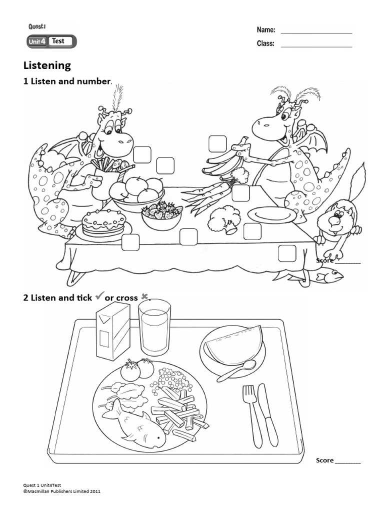 Quest 1 Unit 4 Test | PDF