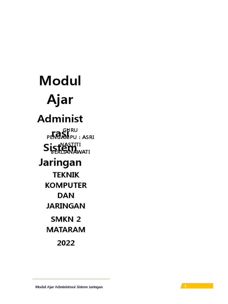Modul Ajar ASJ | PDF