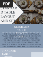 Banquet Server Basic Skill Training | PDF | Tableware | Food And Drink