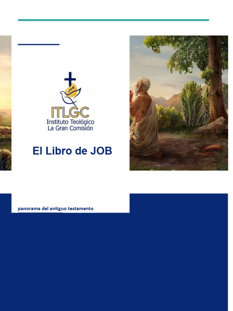 El Libro de JOB: Panorama Del Antiguo Testamento | PDF | Libro de ...
