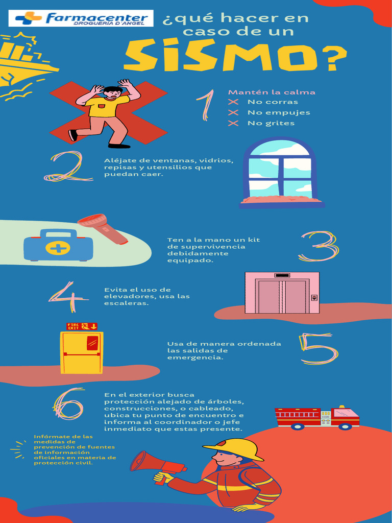 Infografia en Caso de Sismos | PDF