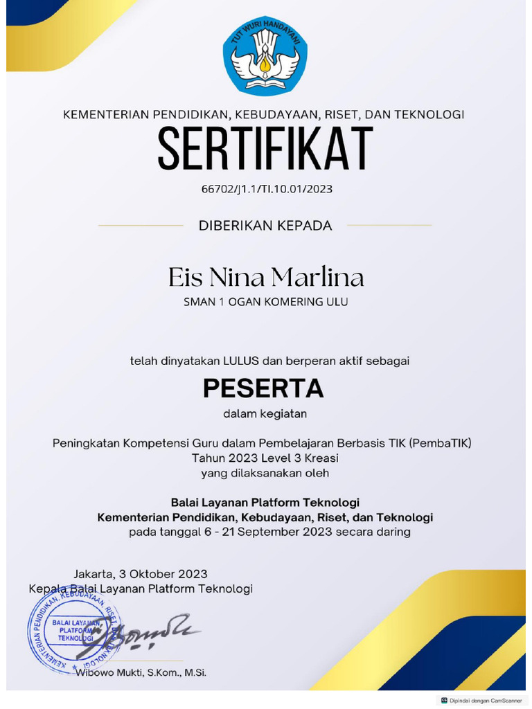 Pmbatik 3 Sept Okt | PDF