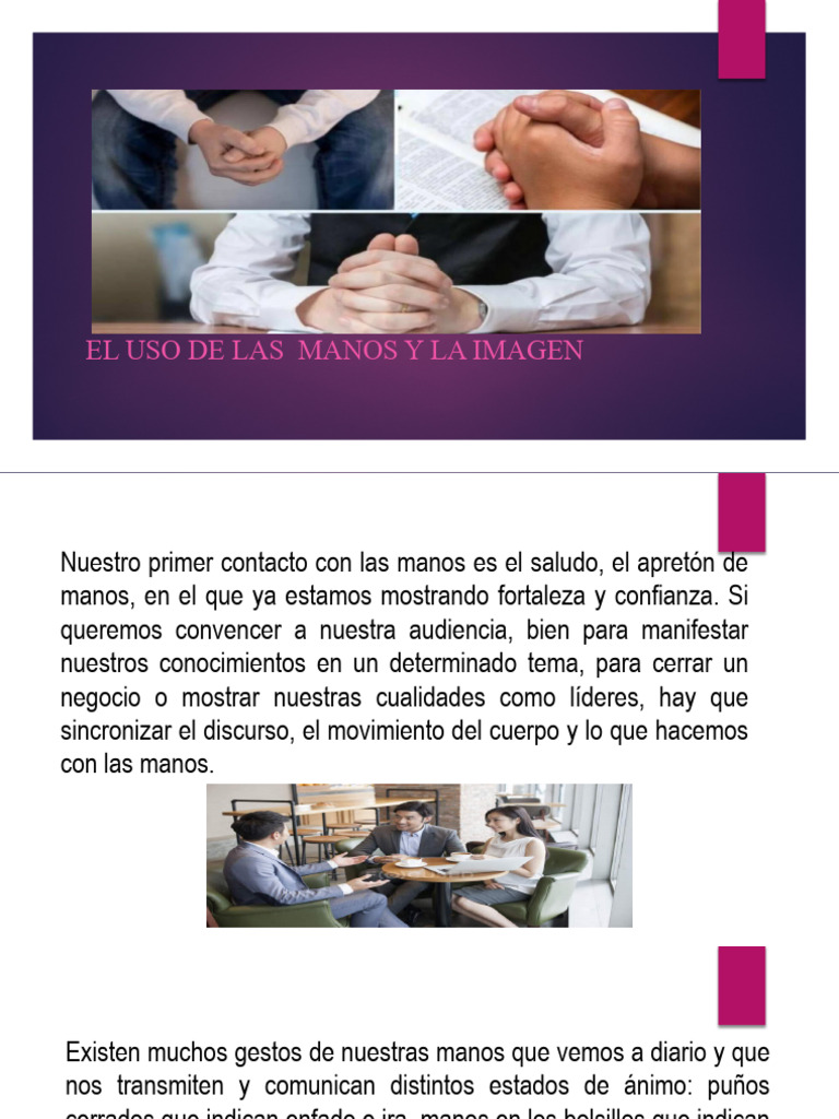El Poder de los Gestos de las Manos | PDF