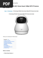 YI IOT Wifi Camera User Manual | PDF | Wi Fi | Internet Of Things