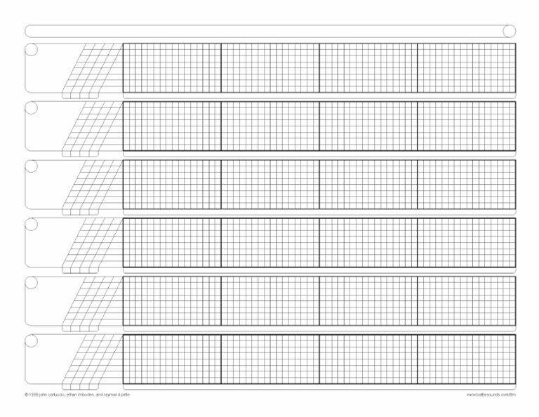 TTM Notation Template | PDF
