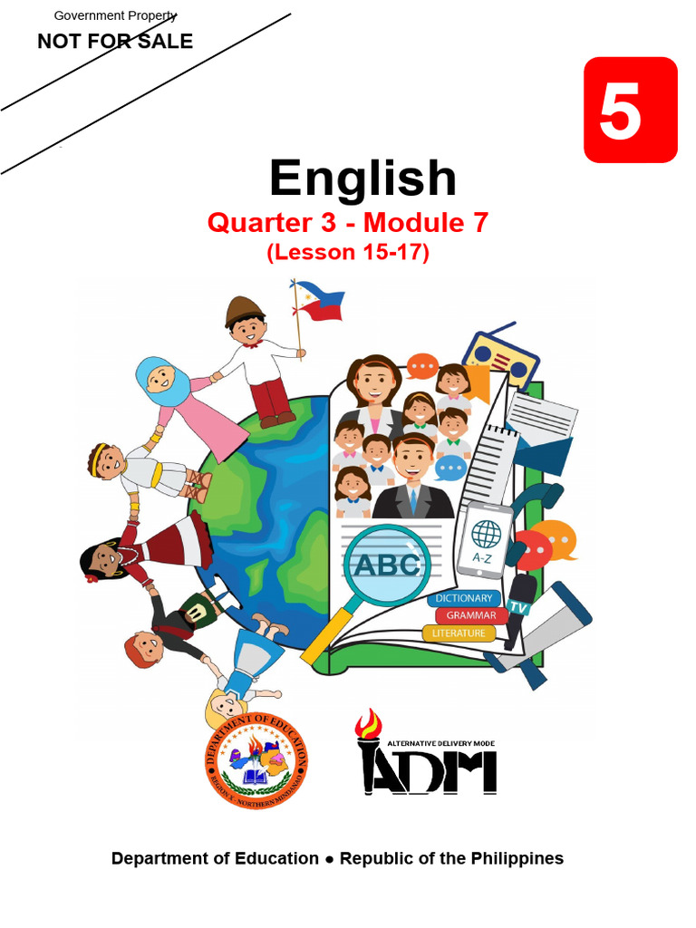 English-5-Q3 Module 7 v2 | PDF | Educational Assessment | Multiplication
