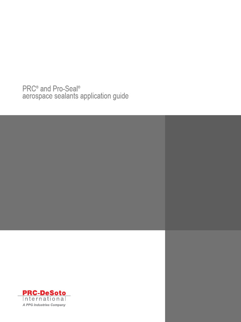 Aerospace Sealants Application Guide | Download Free PDF | Humidity ...
