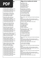 Letra de Un Millon de Amigos de Roberto Carlos PDF | PDF ...