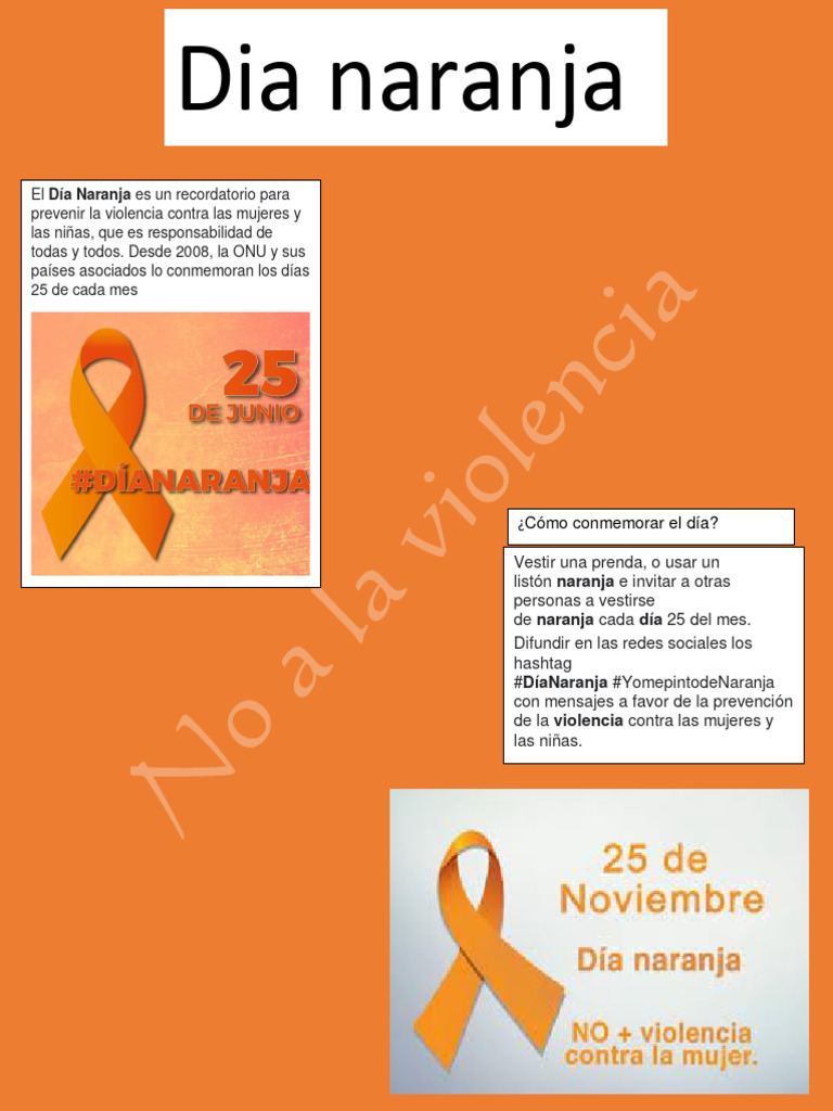Dia Naranja | PDF