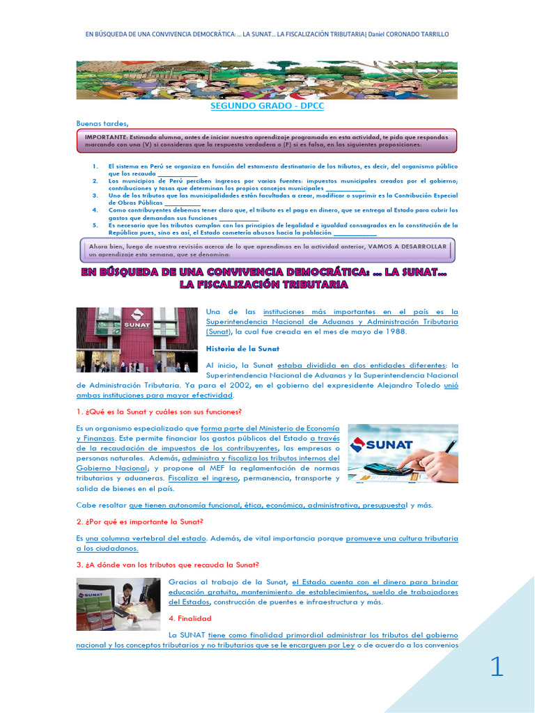 Aprendizaje de DPCC - 2° Grado | PDF | aduana | Gobierno