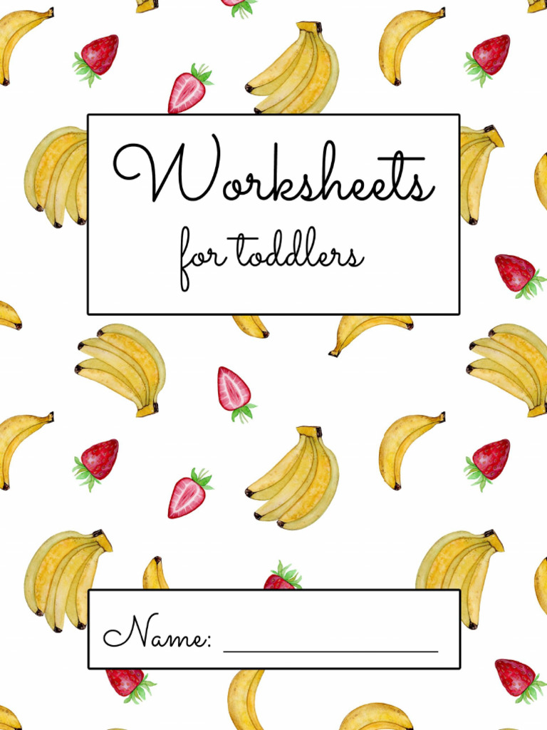Toddler Workbook | PDF | Yellow