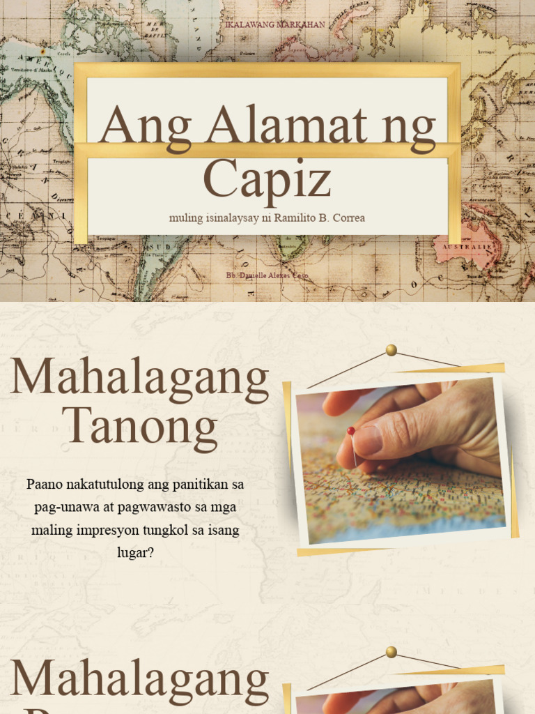 Ang Alamat NG Capiz: Muling Isinalaysay Ni Ramilito B. Correa | PDF