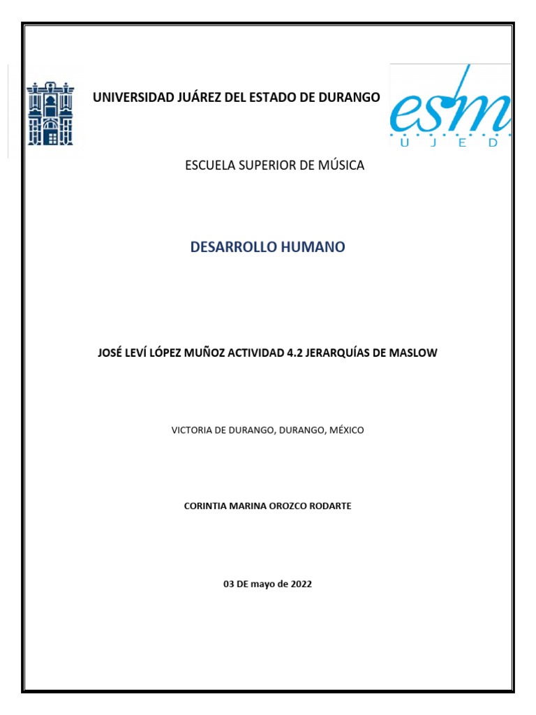 JLLM Act 4.2 | PDF | Ciencias del comportamiento | Conceptos psicologicos