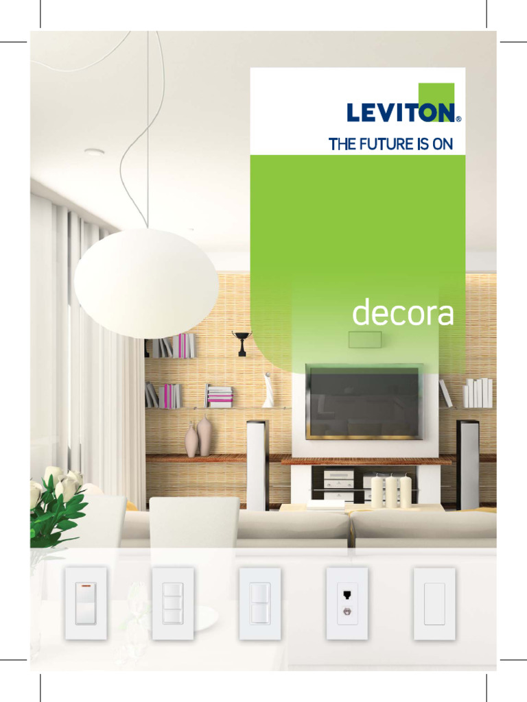 Catalogo Linea Decora de Leviton | PDF