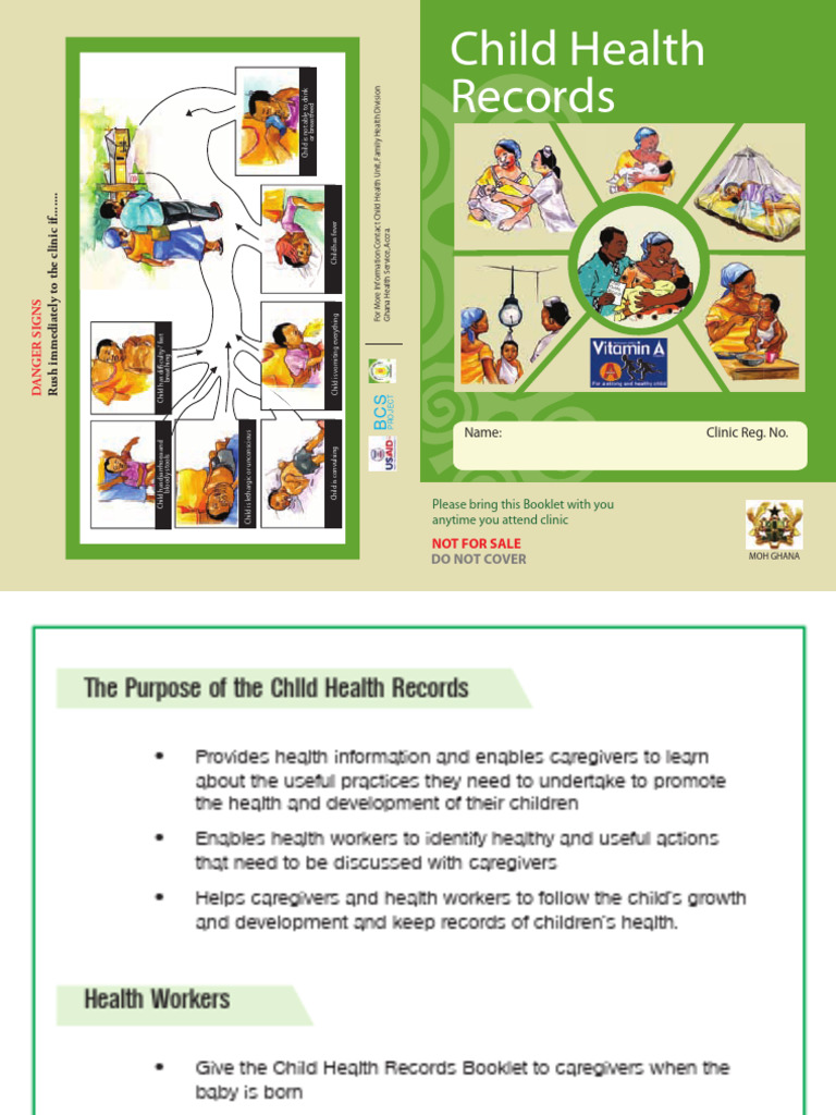 Child Health Book | PDF | Breastfeeding | Breast Milk