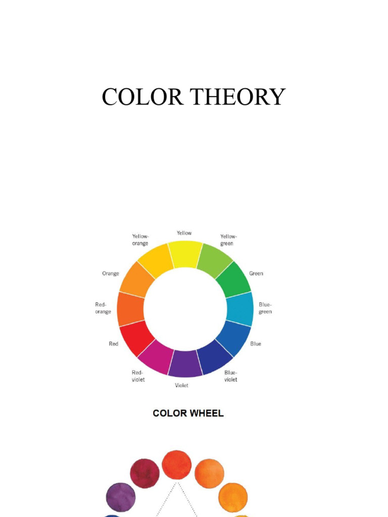 Color Theory | PDF