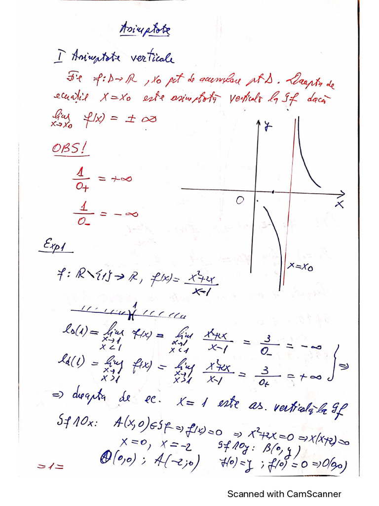 Asimptote Lectie Completa | PDF