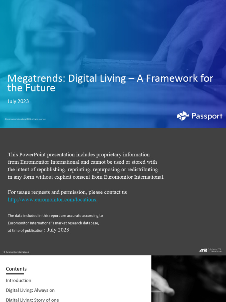 Megatrends - Digital Living - A Framework For The Future | Download ...