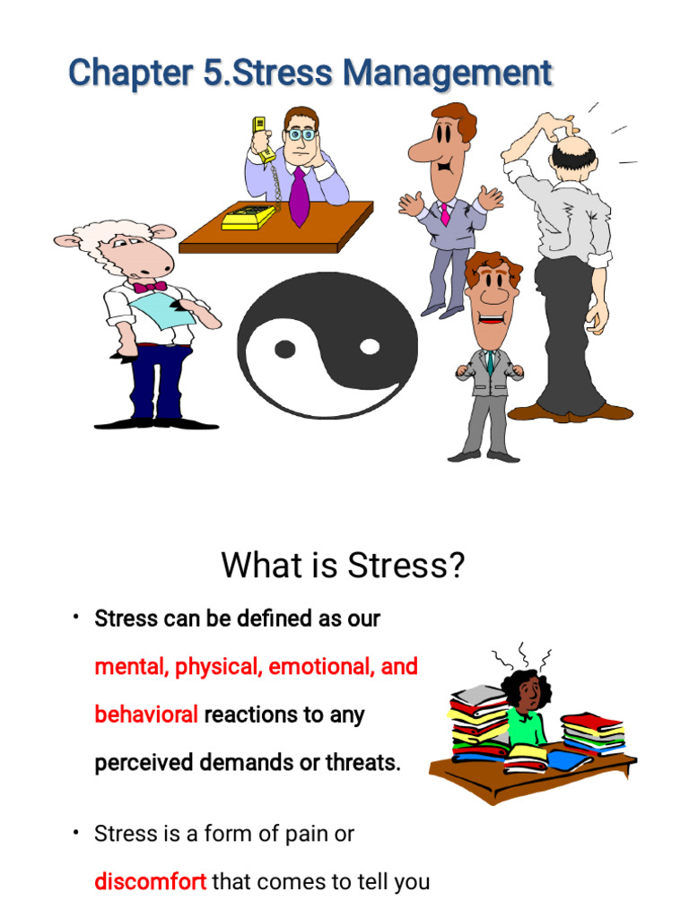 Chapter 5 Stress Mgt Pdf Stress Biology Stress Management