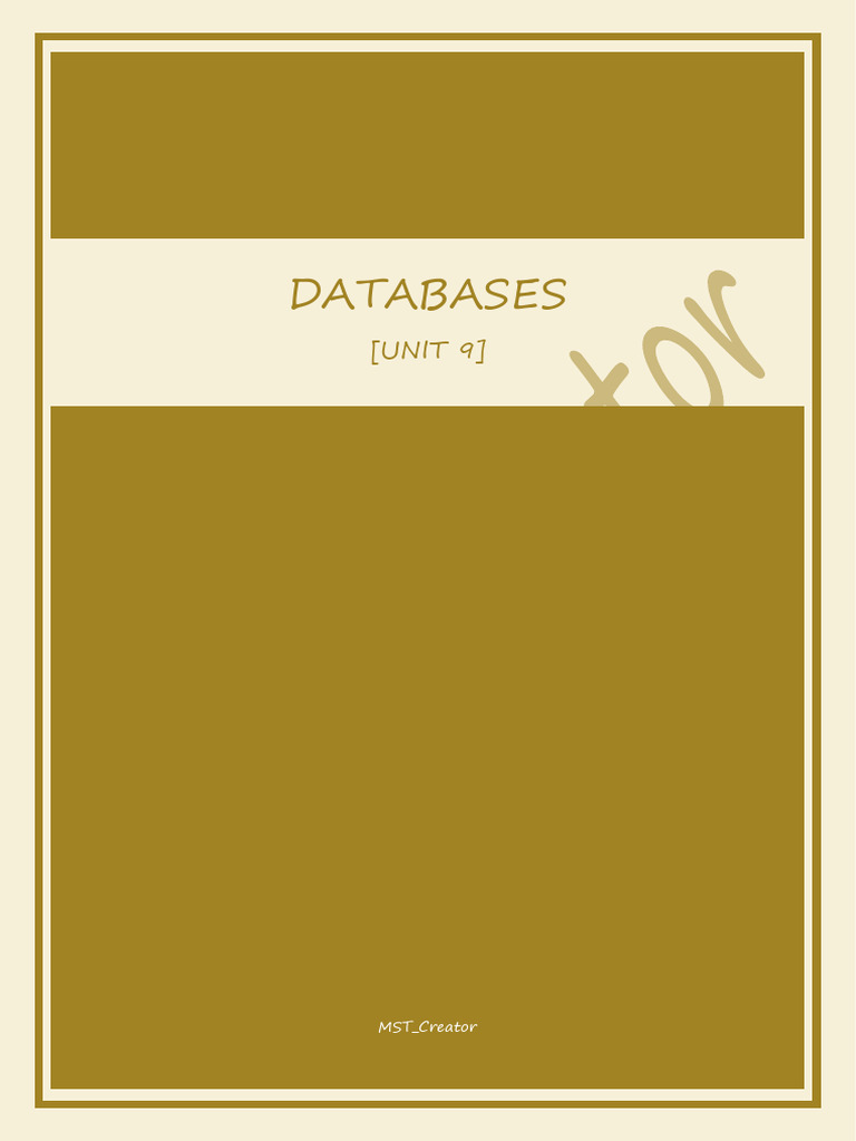 7 Comp Sci Pdf Databases Relational Model 