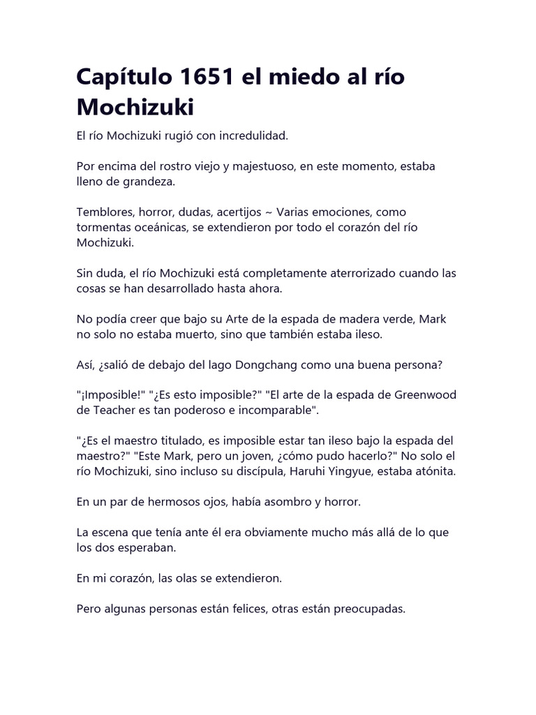 Capítulo 1651 | PDF