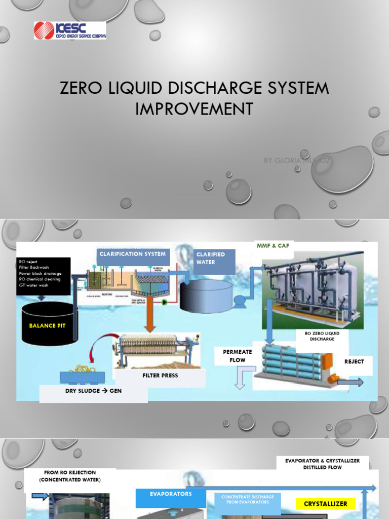 Zero Liquid Discharge System Improvement | PDF | Water | Chemical ...