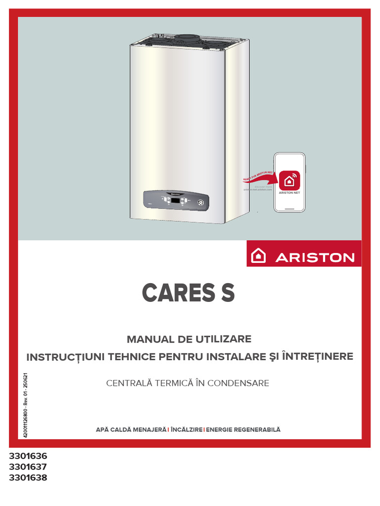 Manual de Instalare Si Utilizare Cares S | PDF