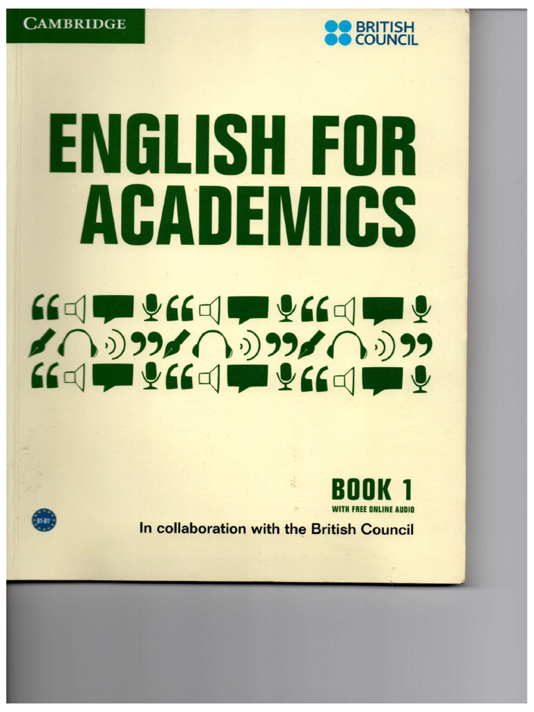 English For Academics Book 1 | PDF