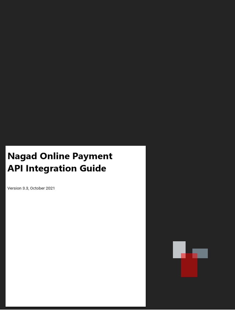 Nagad Online Payment API Integration Guide v3.3 | PDF | Public Key ...