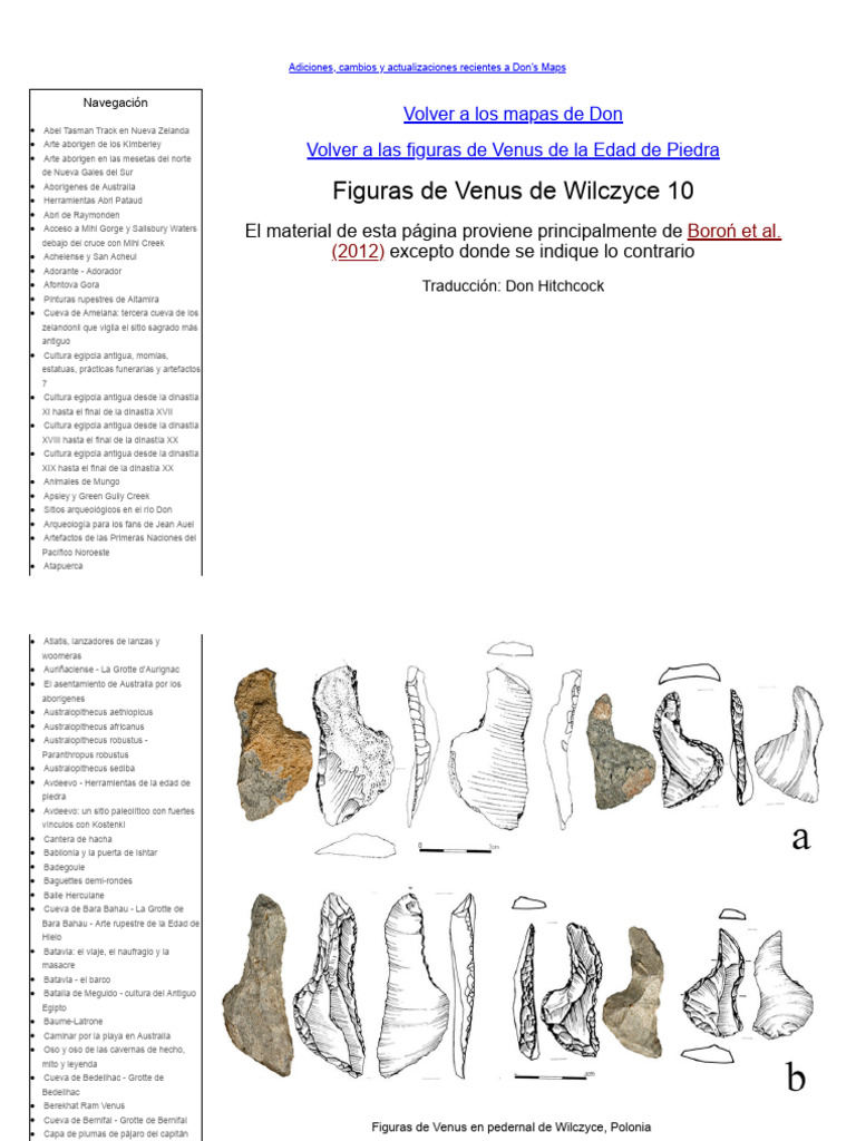 Venus Figures From Wilczyce 10 | PDF | Homo | neanderthal