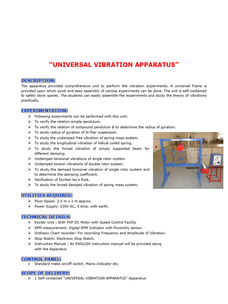 Universal V o | PDF