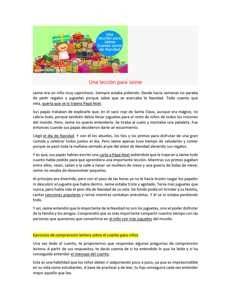 Cuentos De Navidad Pdf Papá Noel Navidad
