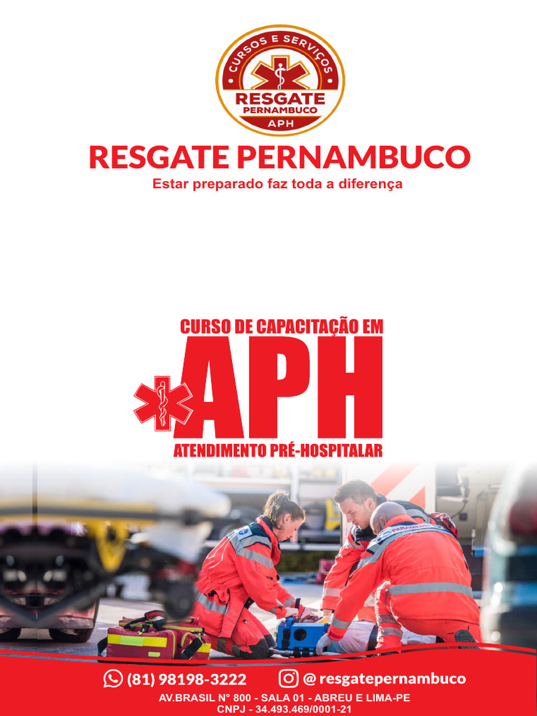 Apostila Aph ... | PDF | Choque (circulatório) | Paramédico