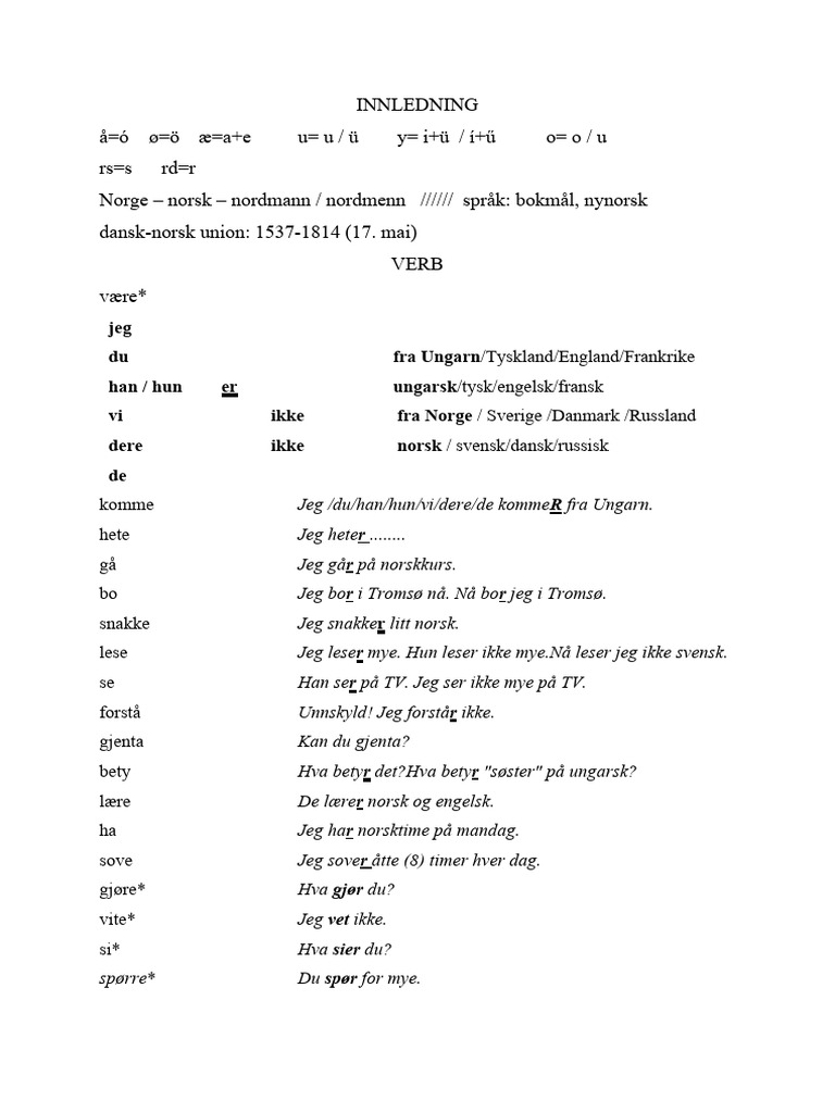 Verb Substantiv 1 2 | PDF