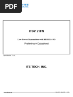 IT6263 LVDS to HDMI Converter Datasheet | PDF | Hdmi | Electrical ...