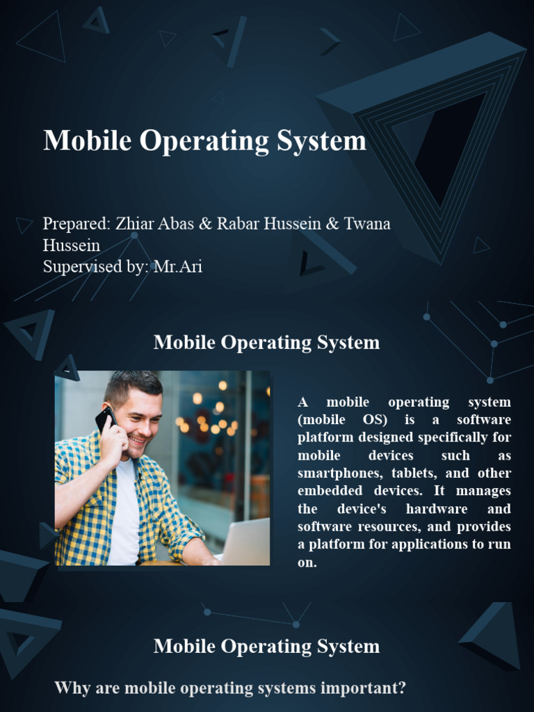 Mobile Operating System - OS | PDF | Operating System | Android ... Mobile Operating System - OS | PDF | Operating System | Android ...