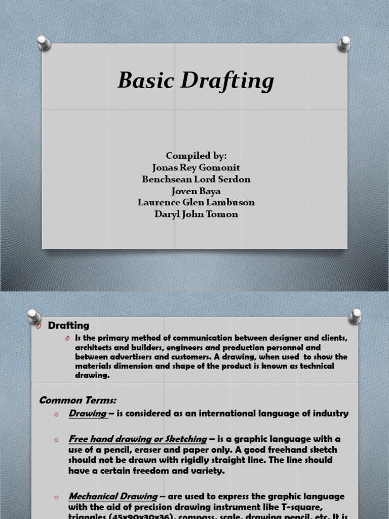 Spe Basic Drafting | PDF | Circle | Technical Drawing