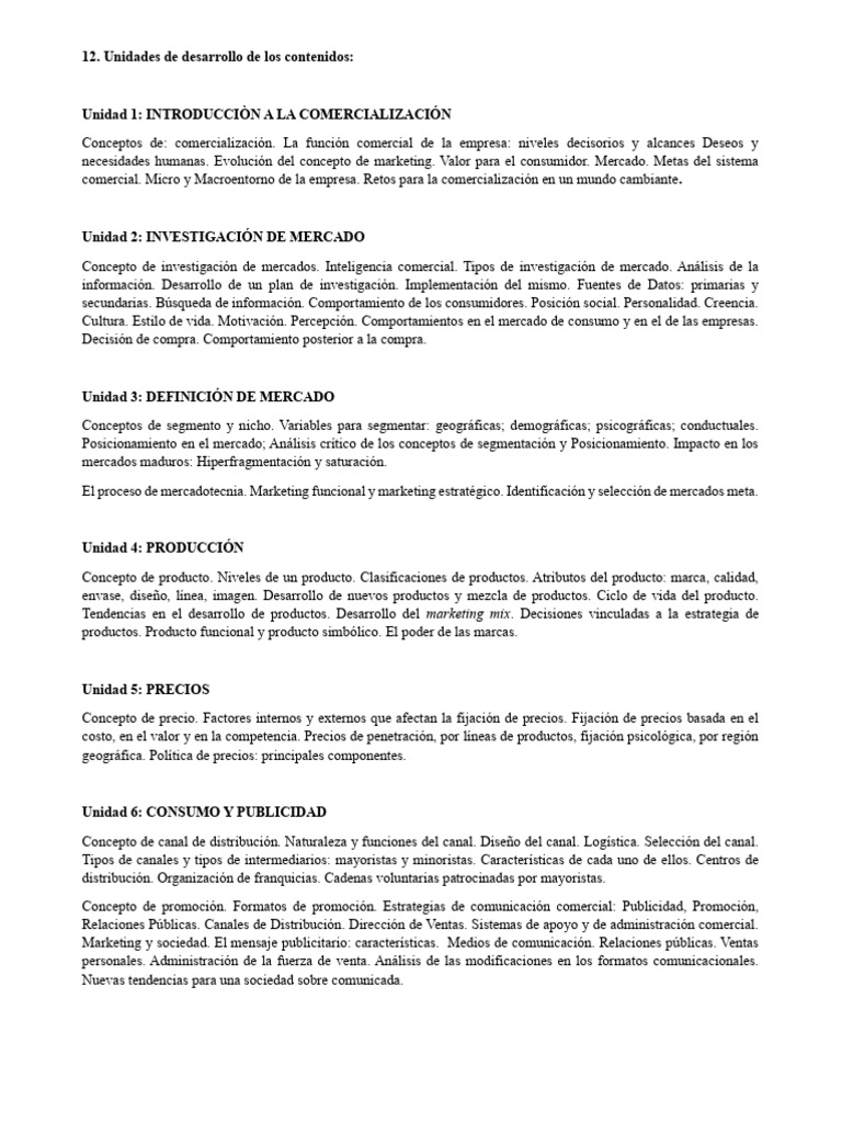 MKT | PDF | Marketing | Producto (Negocio)