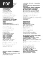 Letra de "No se habla de Bruno" | PDF