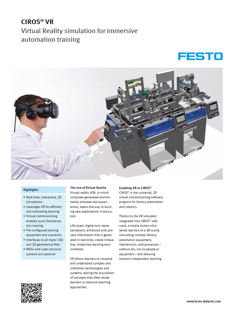 Did1165en Ciros Vr A4 Rev1 Pdf Virtual Reality Simulation