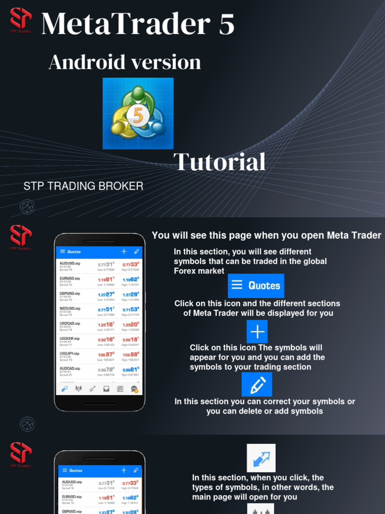 Mt5 Android en | PDF | Icon (Computing) | Service Industries