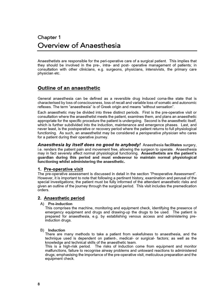 UCT Notes | PDF | Anesthesia | Surgery