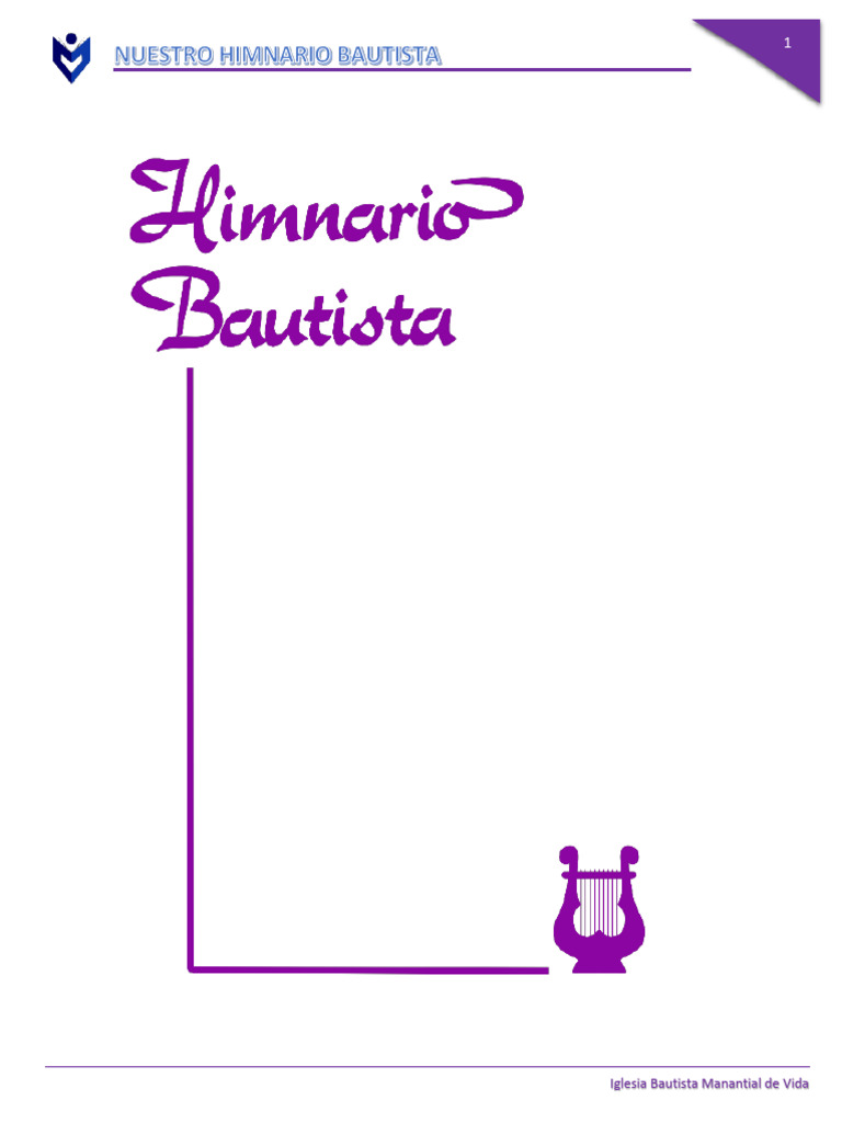 Himnario de la Iglesia Bautista Manantial | PDF | Creencia religiosa y ...