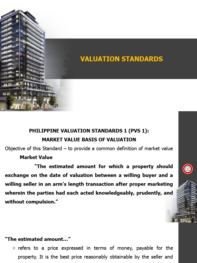 Valuation Standards | PDF | Valuation (Finance) | Real Estate Appraisal