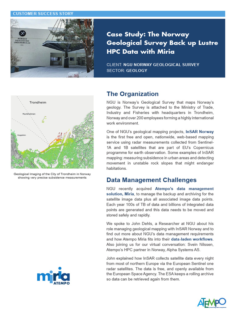 Customer Success En Ngu Norway Geological Survey 28 09 2021 1 Pdf Computer Science 