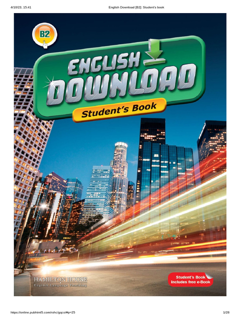 English Download (B2) - Student's Book | PDF