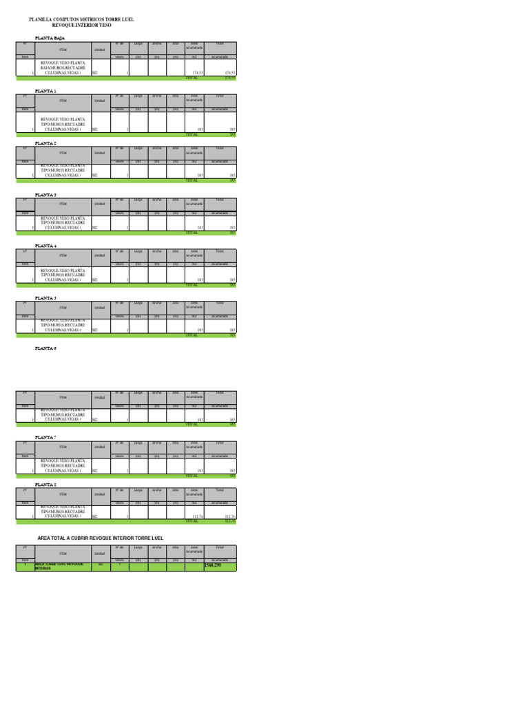 Revoque Interior | PDF